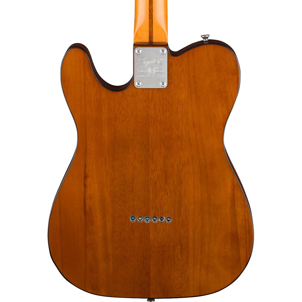 Squier 40th Anniversary Telecaster, Vintage Edition, Maple, Satin Moch