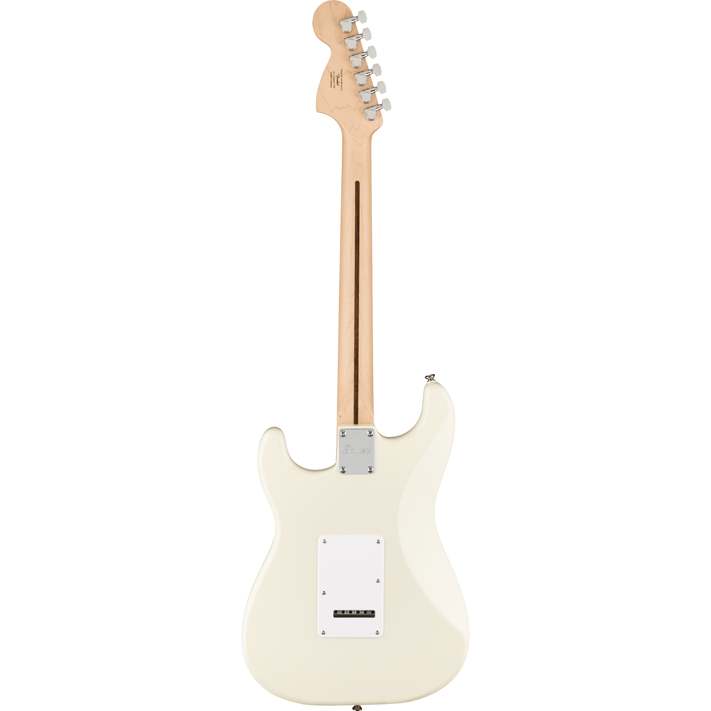 Squier Affinity Series Stratocaster Maple, White Pickguard, Olympic Wh