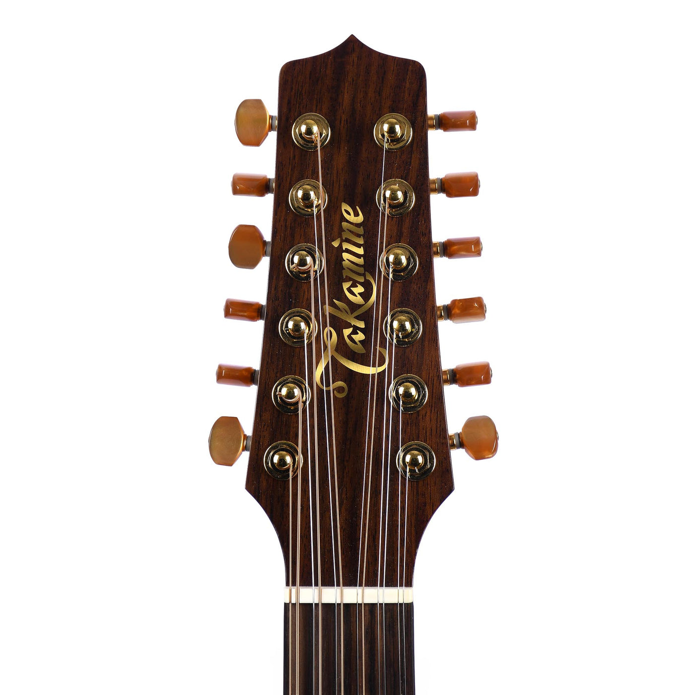 Takamine 12-String Dreadnought With Venetian Cutaway, Satin Solid Ceda