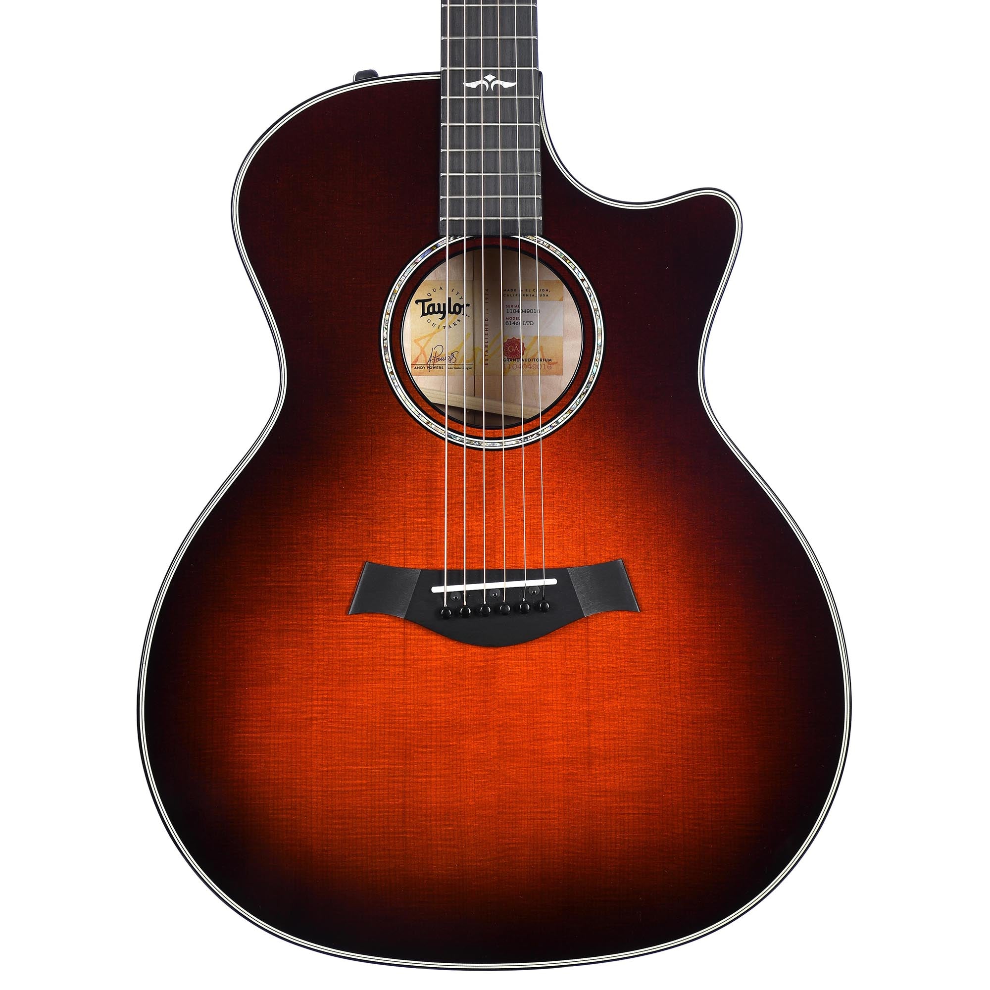 Taylor Limited Edition 614ce With Quilt Maple And Desert Sunburst