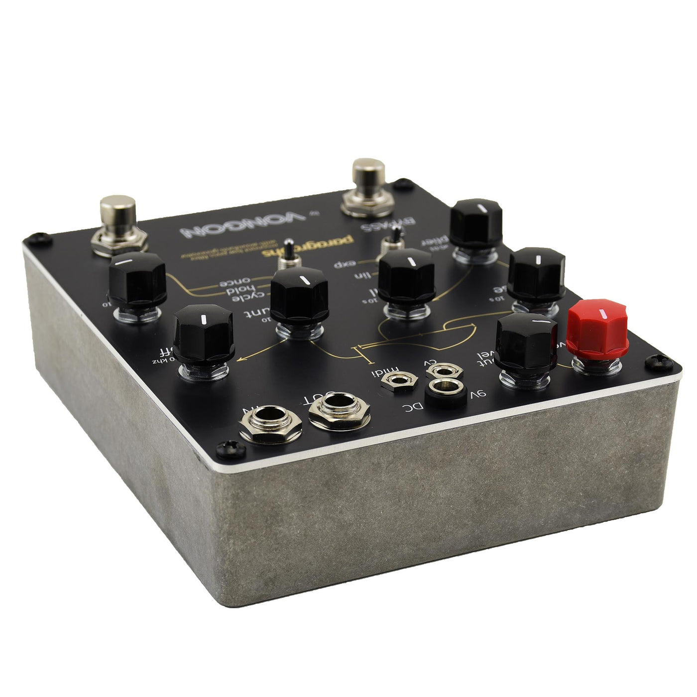 Vongon Paragraphs Resonant Low Pass Filter Effect Pedal w/ Waveform Ge