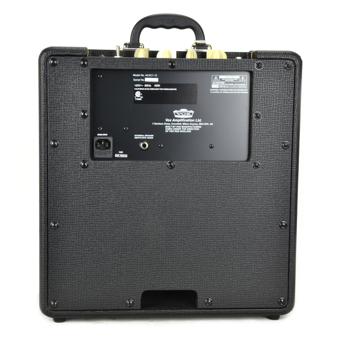 Vox AC4 1x12" 4 Watt Tube Combo Guitar Amp